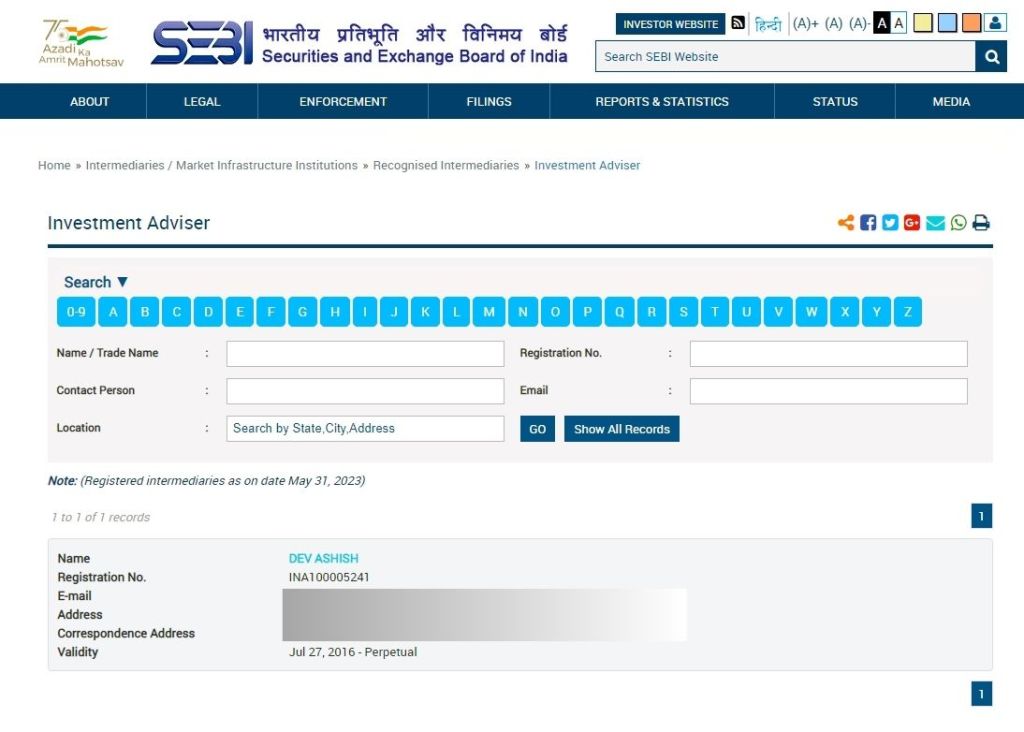 How to check if Investment Advisor is registered with SEBI (2025 ...